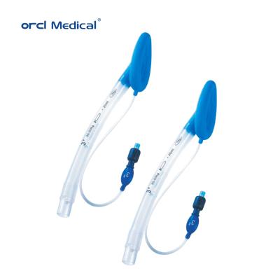 China Medical Silicone Lma Material Reusable Flexible PVC Laryngeal Mask Airway Wholesale Supplier for sale