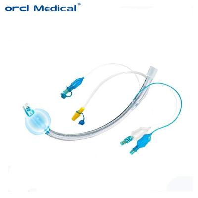 China Disposable Medical Supply Armoured Endotracheal Tube With Suction Catheter for sale