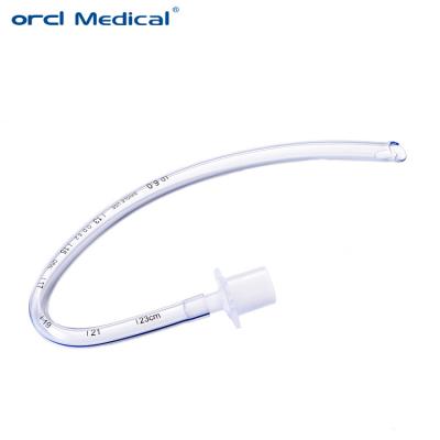 China Single Use Medical Supply PVC Disposable Surgical Uncuffed Oral Preformed Endotracheal Tube for sale