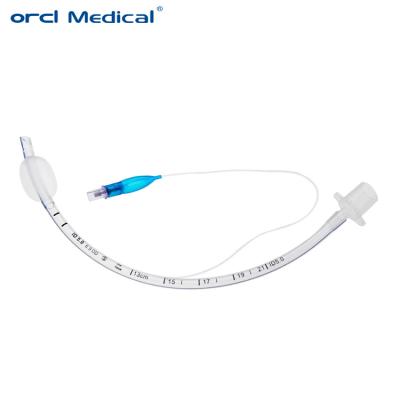 China Medical Supplies Disposable PVC Oral Nasal Preformed Endotracheal Tube With Cuffed / Uncuffed for sale