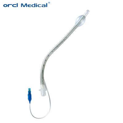 China Smooth Clear Reinforced Low Profile Cuffed Endotracheal Tube Factory Price for sale