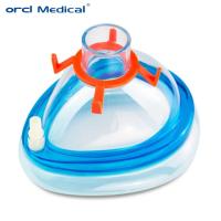 China PVC Anaesthesia Mask Medical Air Cushion Anesthesia Mask With Valve for sale