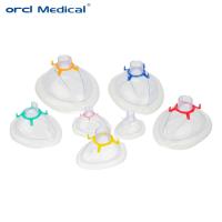China PVC Anaesthesia Mask Medical Air Cushion Anesthesia Mask With Valve for sale