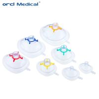 China Disposable International Standard Size Air Cushion Mask Adult Pediatric Rotational Anaesthetic Face Mask Anesthesia Mask for sale