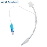China Transparent Reinforced Endotracheal Tube with Spiral Stainless Steel Wire for Easy Identification for sale