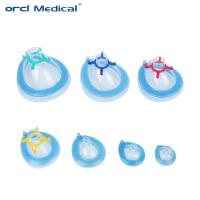 China Medical Air Cushion Mask Hospital Supply Disposable PVC Anesthesia Face Mask Supplier for sale