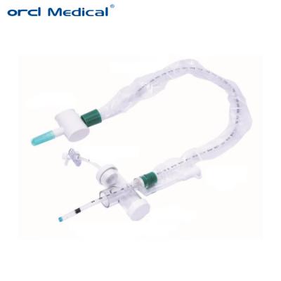 China Medical Critical Care Closed Suction Catheter Tube 24hour 74hour Disposable Suction Catheter for sale