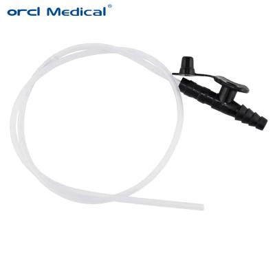 China Finger Control Suction Catheter , Disposable PVC Suction Catheter Suction Tube China Price for sale