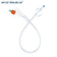 China Disposable Silicone Foley Catheter 1 Way 2 Way 3 Way  Fr6-fr30 for sale