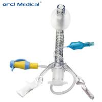China Sterile Disposable Tracheostomy Tracheal Tube 6.0-10.0mm Tracheostomy Tube Supplier for sale