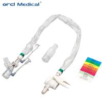 China Easy Identification in Pediatric Intensive Care Disposable medical 24H 72H Color-Coded Closed Suction Catheter for sale