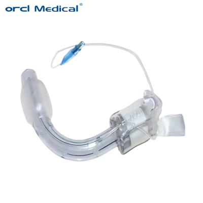 China Medical Reinforced Tracheostomy Tube Disposable Tracheostomy Tube With Or Without Cuff for sale