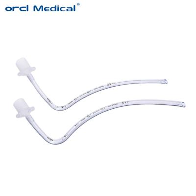 China Nasal Preformed / Uncuffed Reinforced Endotracheal Tube With PVC for sale