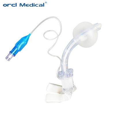 China 3.0-10.0mm PVC Et Cuffed Uncuffed Tracheostomy Tube Kink Resistant for sale