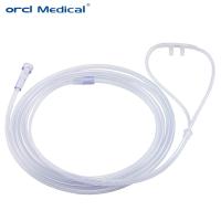 China Clinic Nasal Cannula Tube , Neonate PVC Partial Nasal Oxygen Tube for sale