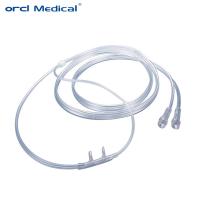 China Clinic Nasal Cannula Tube , Neonate PVC Partial Nasal Oxygen Tube for sale