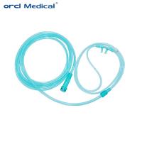 China Clinic Nasal Cannula Tube , Neonate PVC Partial Nasal Oxygen Tube for sale
