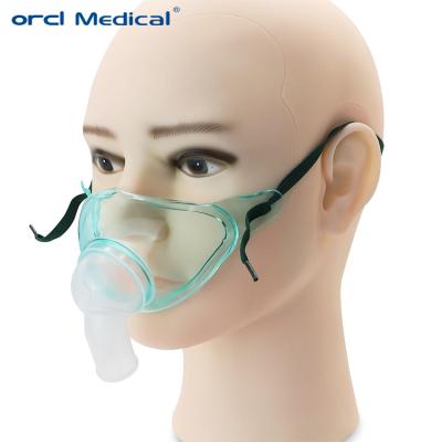 China Wholesale Price Discount Offer Medical Supplies Sterile PVC Adult Tracheostomy Mask for sale