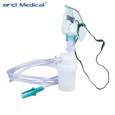 China Disposable PVC Oxygen Delivery Mask With CE & ISO Nebulizer Mask Kit for sale