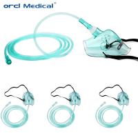 China Green Non Rebreather Oxygen Mask  PVC Medical Oxygen Face Mask for sale