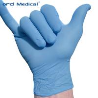 China Adult Disposable Medical Nitrile Gloves Hospital Examination Nitrile Gloves for sale