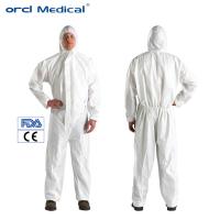China Anti Static Disposable Protective Clothing , Waterproof PPE Safety Clothing for sale