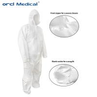 China Anti Static Disposable Protective Clothing , Waterproof PPE Safety Clothing for sale