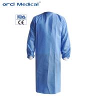 China Doctor / Nurse Dental Disposable Gowns , Surgical Isolation Gown AAMI Level 1 2 3 4 for sale