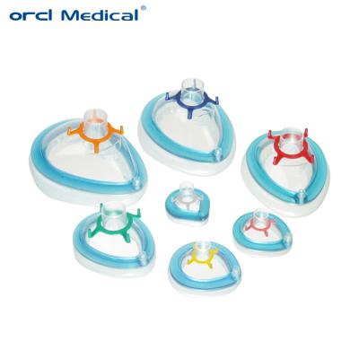 China Medical Single Use Disposable Surgical Anaesthetic Face Mask For Surgical Operation Manufacturer for sale