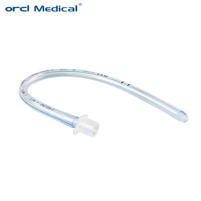 China Class II ETT Medical Tube , Uncuffed Oral Preformed Endotracheal Tube for sale