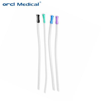 China 200mm 22Fr Urology Disposable Products Medical Grade PVC Nelaton Catheter Factory Price for sale