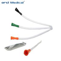 China Disposable Medical Sterile Tiemann Tip Available Intermittent Catheter Ready To Use Pvc Nelaton Catheter for sale