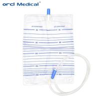China Sterile Plastic Urology Disposable Products Disposable Adult Urine Drainage Bags 2000ml for sale