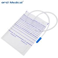 China Sterile Plastic Urology Disposable Products Disposable Adult Urine Drainage Bags 2000ml for sale