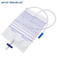 China Sterile Plastic Urology Disposable Products Disposable Adult Urine Drainage Bags 2000ml for sale