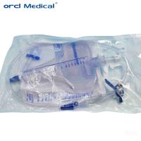 China Medical Grade PVC Urology Disposable Products White Urine Meters Drainage Bags Supplier for sale