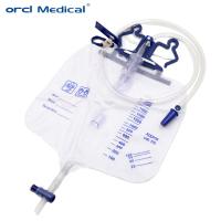 China Disposable Surgical Urology Medical Sterile 2000ml Luxury Urine Drainage Bags Company Supplier for sale