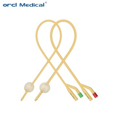 China 2 Way 3 Way 1 Way Latex Foley Catheter Disposable Urinary Catheters for sale