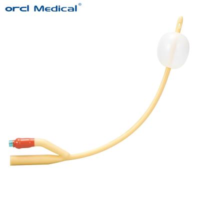 China Silicone 2 Way Foley Balloon Catheter , 5cc - 30cc Balloon Foley Catheters for sale