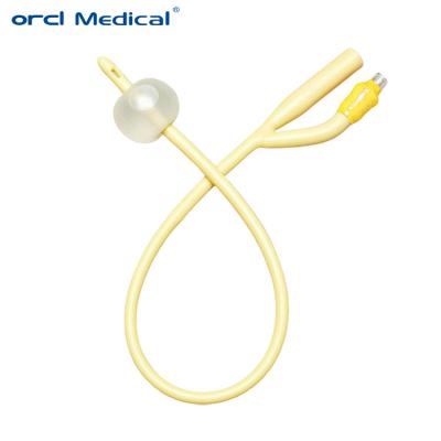 China 6FR 8FR 30FR Sterile Medical Latex Foley Catheter With Balloon Wholesale Price for sale