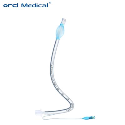 China Hospital Disposable Preformed Nasal Tracheal Tube Low Profile Cuffed ETT Tube for sale