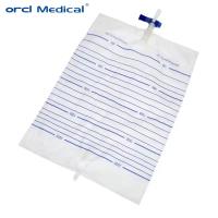 China Factory Manufacturer Urine Drainage Bags Sterile Medical Disposable 2000ML Adult Bag Urine Collection Bag for sale