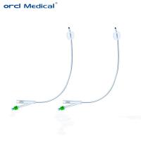 China Orcl Silicone Disposable Medical Three Way Latex Foley Catheter Kit for sale