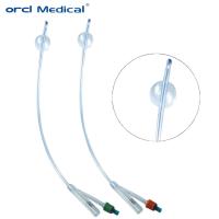 China Orcl Silicone Disposable Medical Three Way Latex Foley Catheter Kit for sale