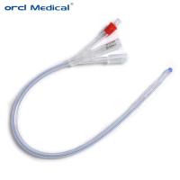 China Disposable 3 Way Foley Catheter Silicone Foley Urethral Catheter Free Sample for sale
