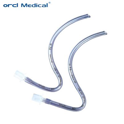 China Nasal Preformed Uncuffed Endotracheal Breathing Tube iD 2-10mm for sale