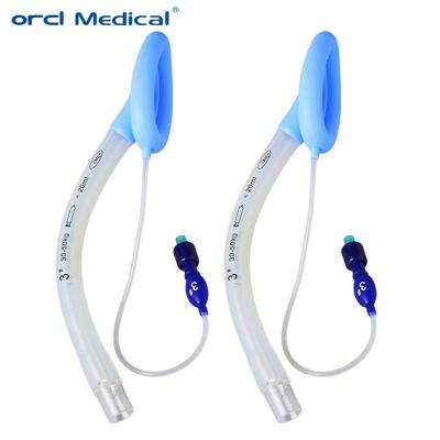 China Medical Supply Silicone Material Reusable Tube Silicone Laryngeal Airway Mask for sale