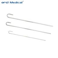 China Silver Color Endotracheal Tube Introducer Stylet , Endotracheal Intubation Stylet for sale