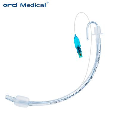 China 5.5 - 10.0 Pre Loaded Stylet Uncuffed Standard Medical Reinforced Endotracheal Tube Factory Supplier for sale