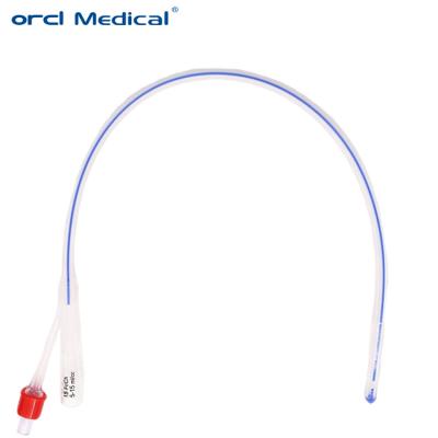China Customized Silicone Foley Catheter 2 Way Urinary Catheter OEM ODM for sale